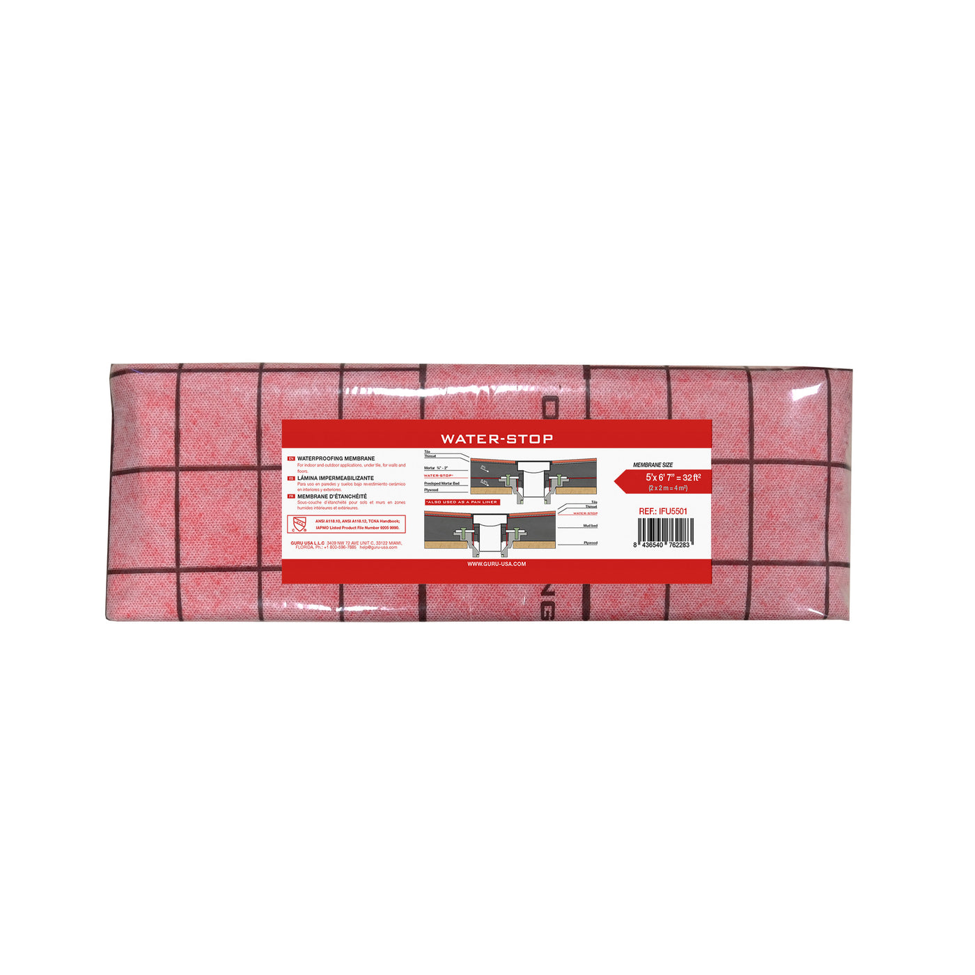 Guru Water-Stop Waterproofing Membrane | The Tool Locker