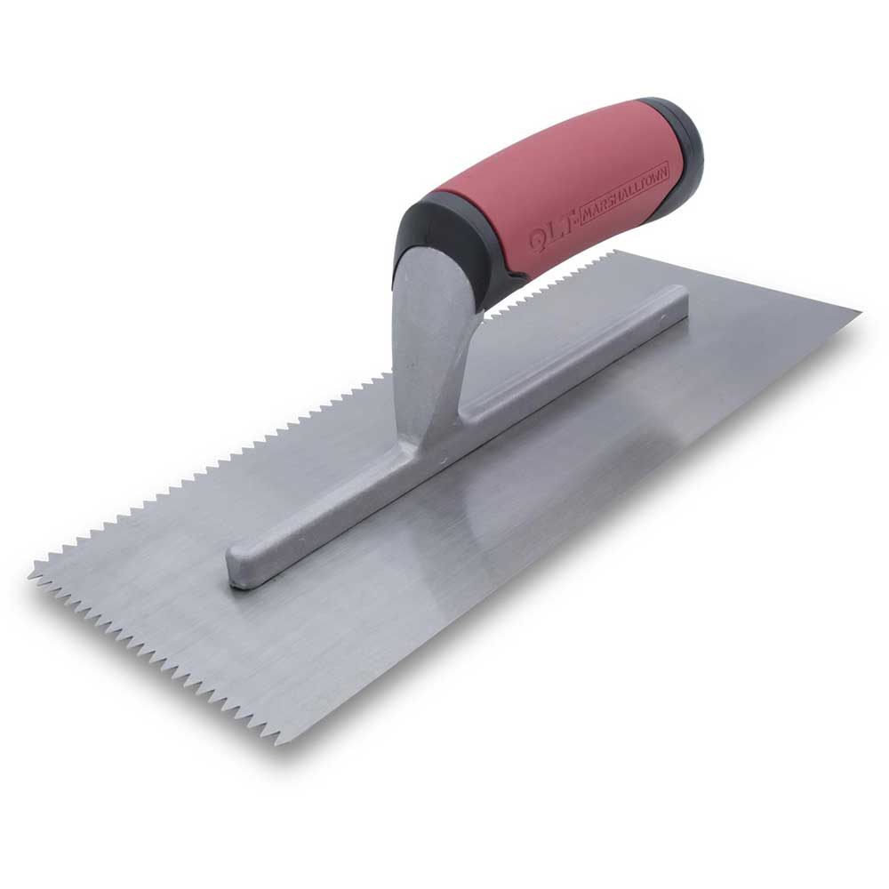 QLT 11" x 4-1/2" Notched Trowels | The Tool Locker