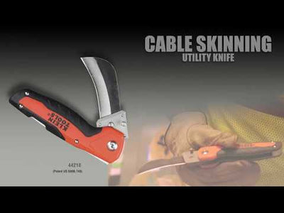 Klein Tools Cable Skinning Utility Knife | The Tool Locker